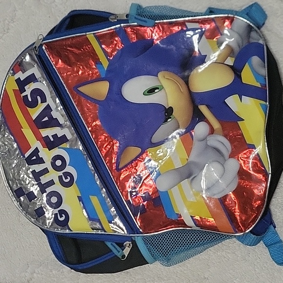 Sega | Accessories | Sonic The Hedgehog Backpack | Poshmark